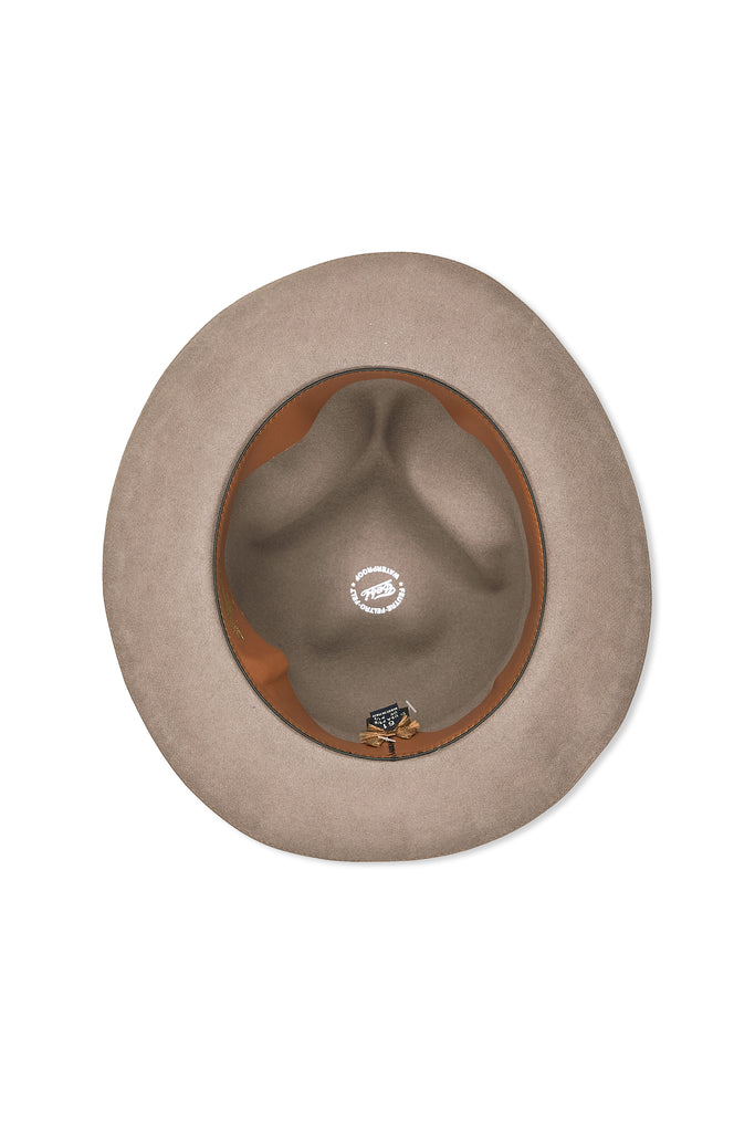 The Armoury Topo 100X90 Atlantic Beaver Fur Fedora – Drop 93