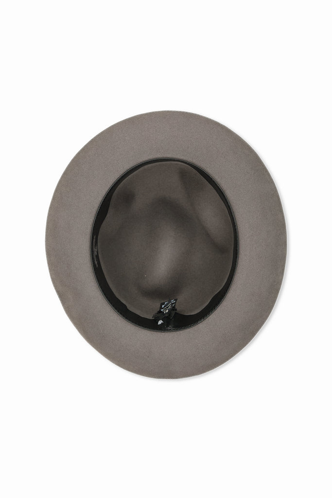 The Armoury Anthracite 100X110 Atlantic Beaver Fur Fedora – Drop 93