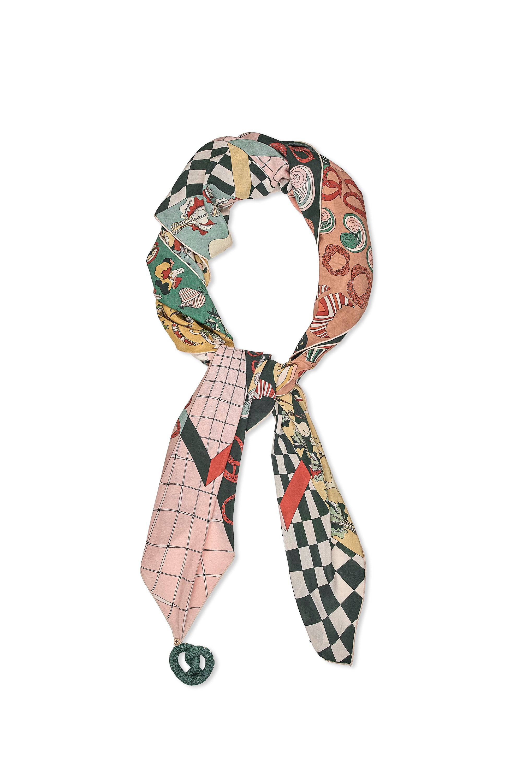 Rumisu ES780 Tightrope Silk Scarf – Drop 93